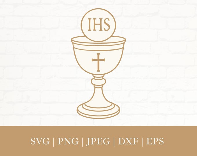 Catholic IHS Symbol / SVG DXF / Iesus Hominum Salvator / Jesus Christ ...