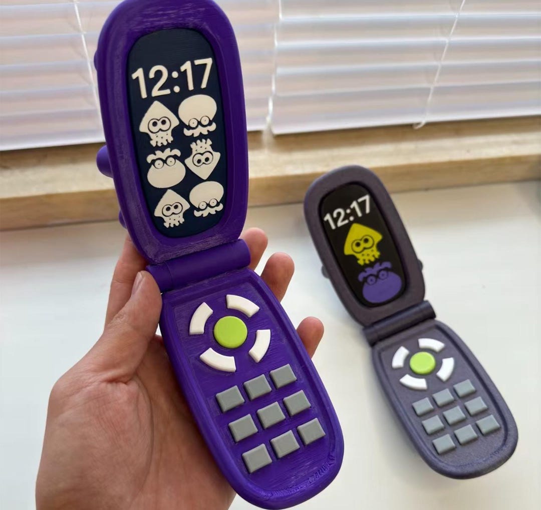 Splatoon, Splatoon 3 Sea Cucumber Mobile Phone Sea Urchin Mobile Phone ...