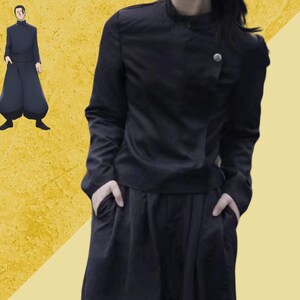 Jujutsu Kaisen Cosplay Costume, Geto Suguru Cosplay Costume, College ...