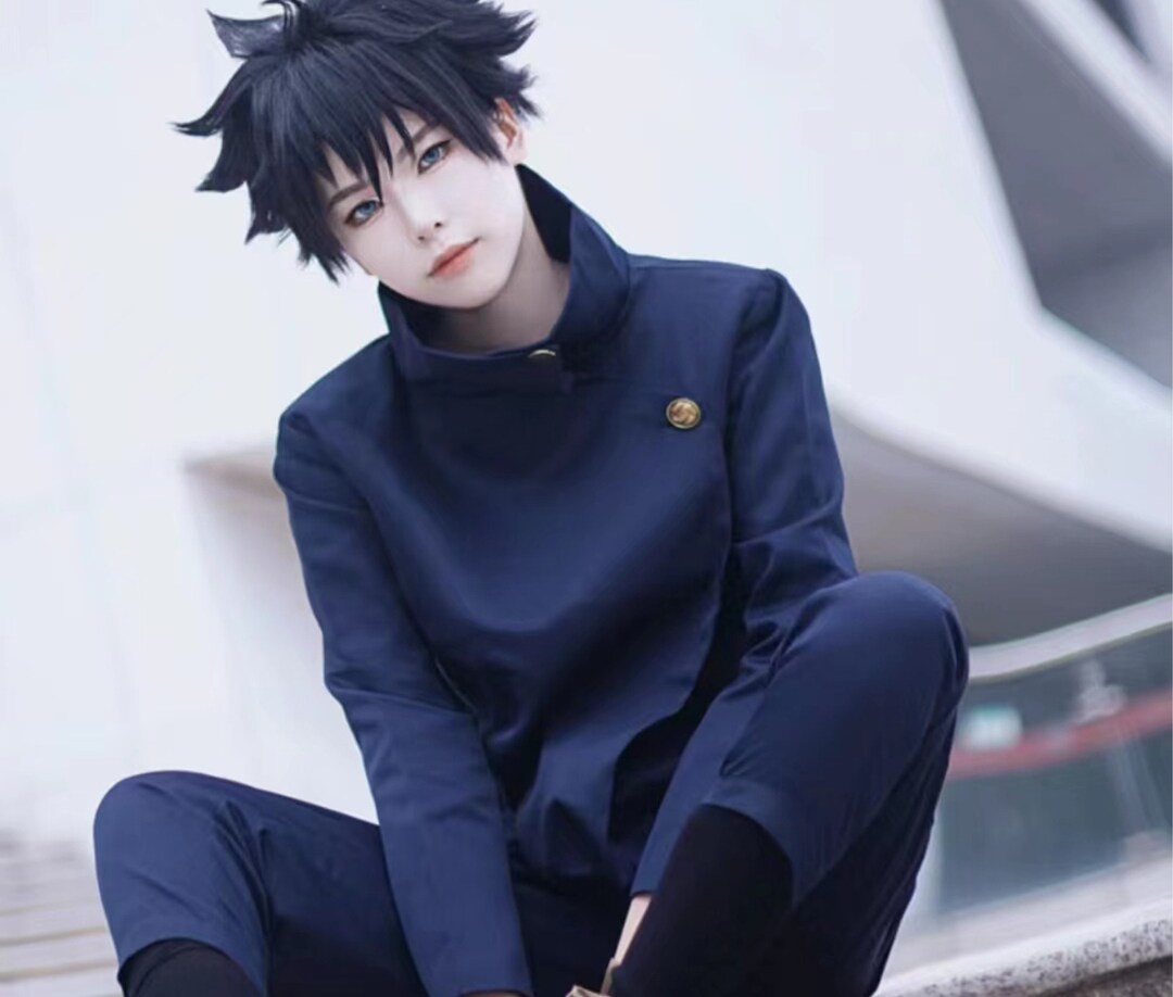 Jujutsu Kaisen Cosplay Costume, Fushiguro Megumi Cosplay A Complete Set ...