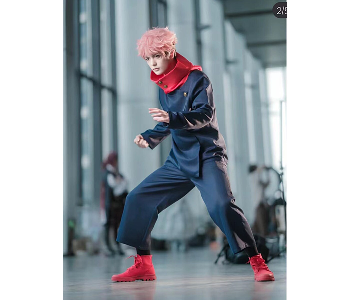 Jujutsu Kaisen Cosplay Costume, Itadori Yuji Cosplay A Complete Set of ...