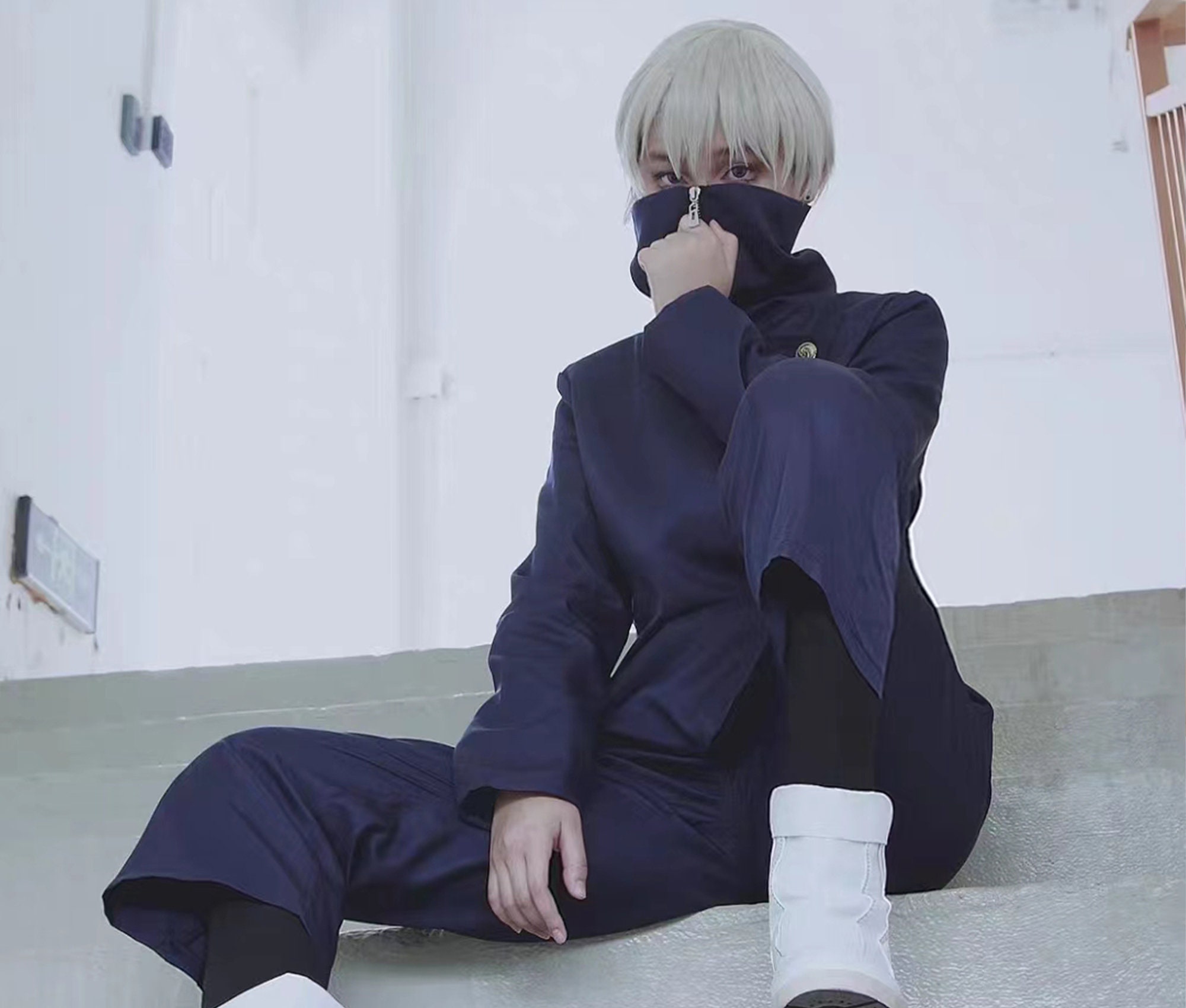 Jujutsu Kaisen Cosplay Costume, Inumaki Toge Cosplay A Complete Set of ...