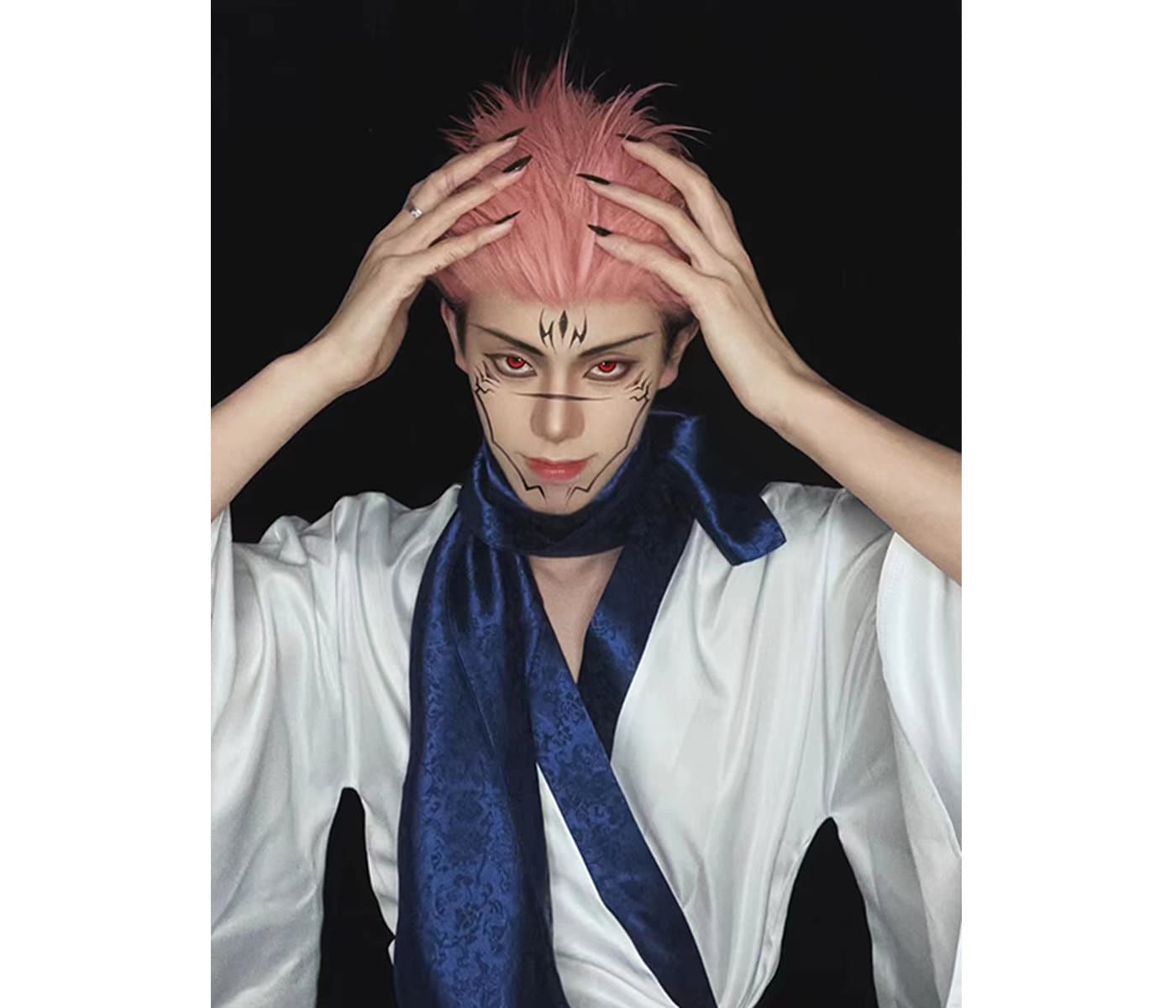 Jujutsu Kaisen Cosplay Costume, Ryomen Sukuna,cosplay, Handmade Anime ...