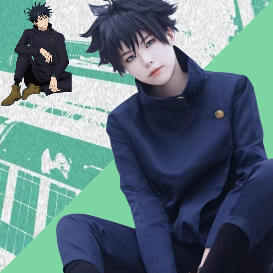 Jujutsu Kaisen Cosplay Costume, Fushiguro Megumi Cosplay A Complete Set ...