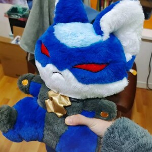 Ultraman Fan Series, Ultraman Tregear Plush Cat Doll, 30cm Sitting Doll ...
