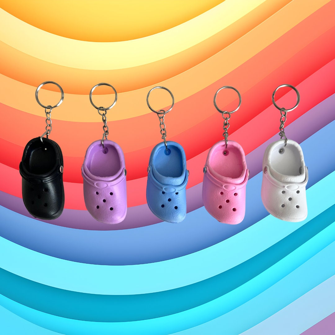 Tiny Croc Keychain, Unique Croc Accessories for Keys, Stylish Croc ...