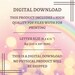 Unicorn Planner Set, Kids Planner Bundle, Weekly Planner, Monthly ...