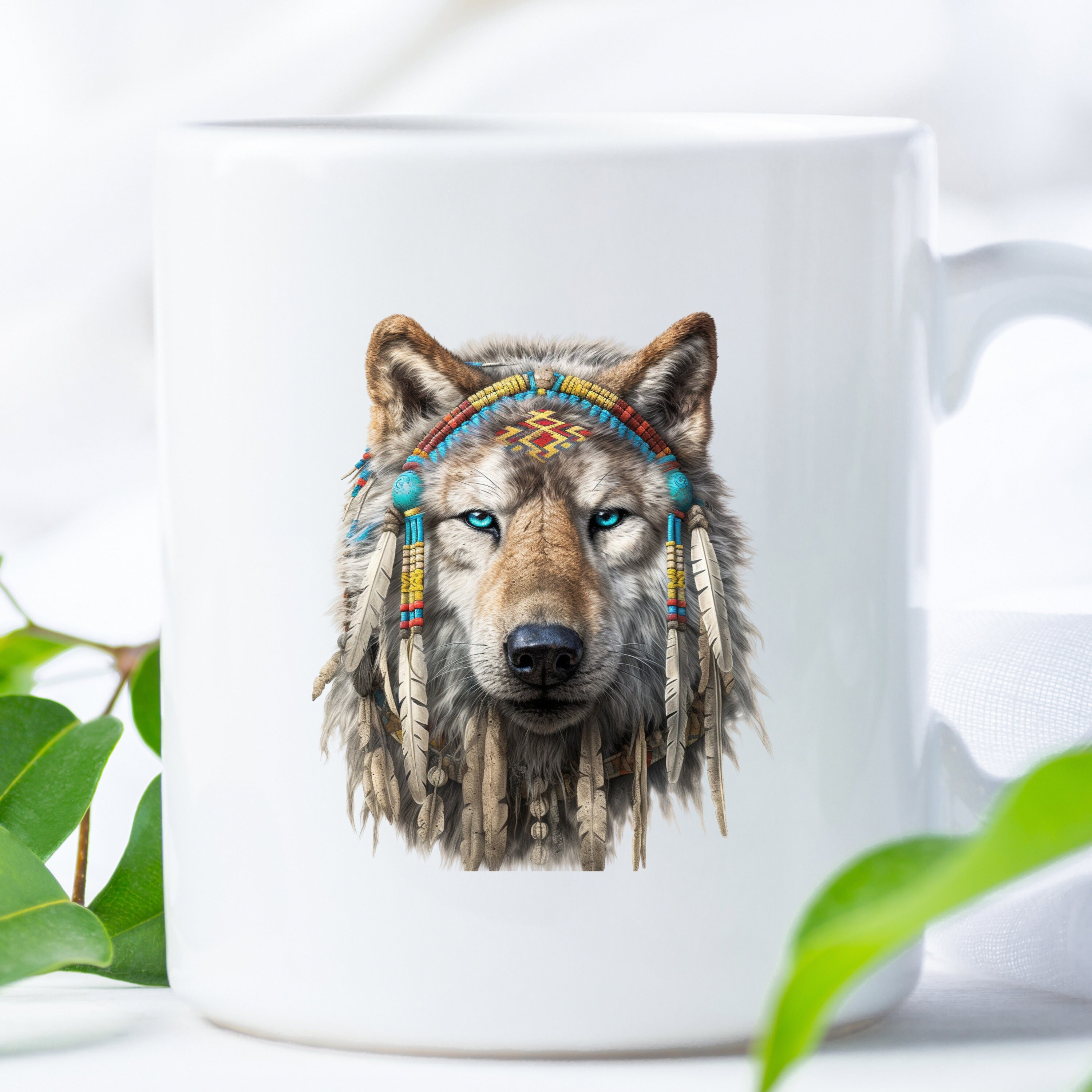 Boho Wolf SVG PNG Cut File for Cricut Wolf Svg Png Cutting - Etsy Australia