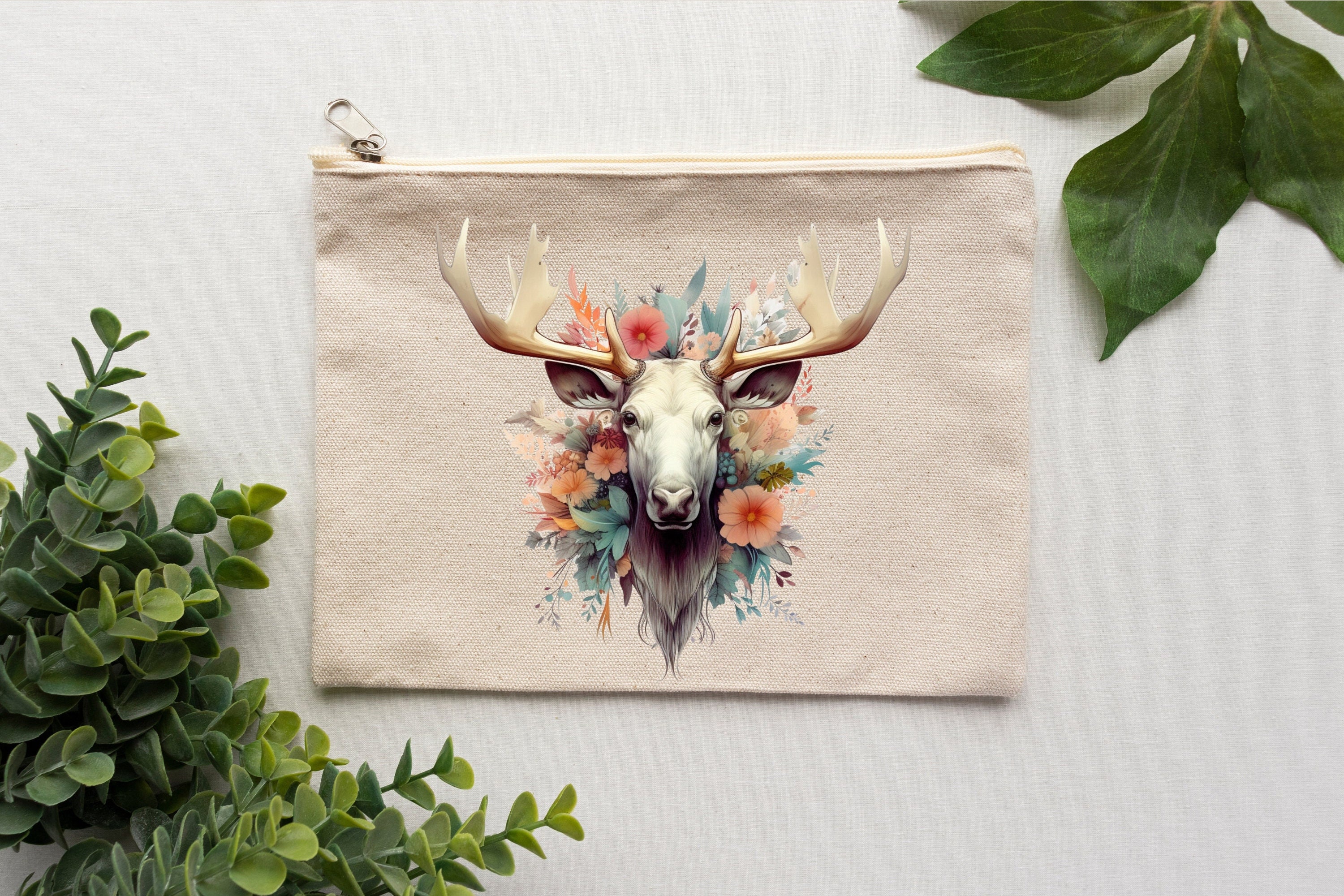 Moose Floral SVG PNG JPG Clipart Wall Art Artwork Svg Cricut Graphics ...