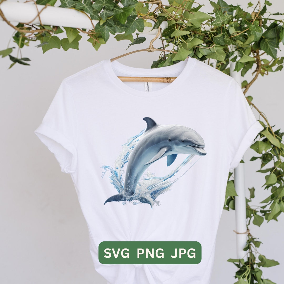 Dolphin SVG PNG JPG Dolphin Cut File Dolphin Cricut Clipart Graphics ...
