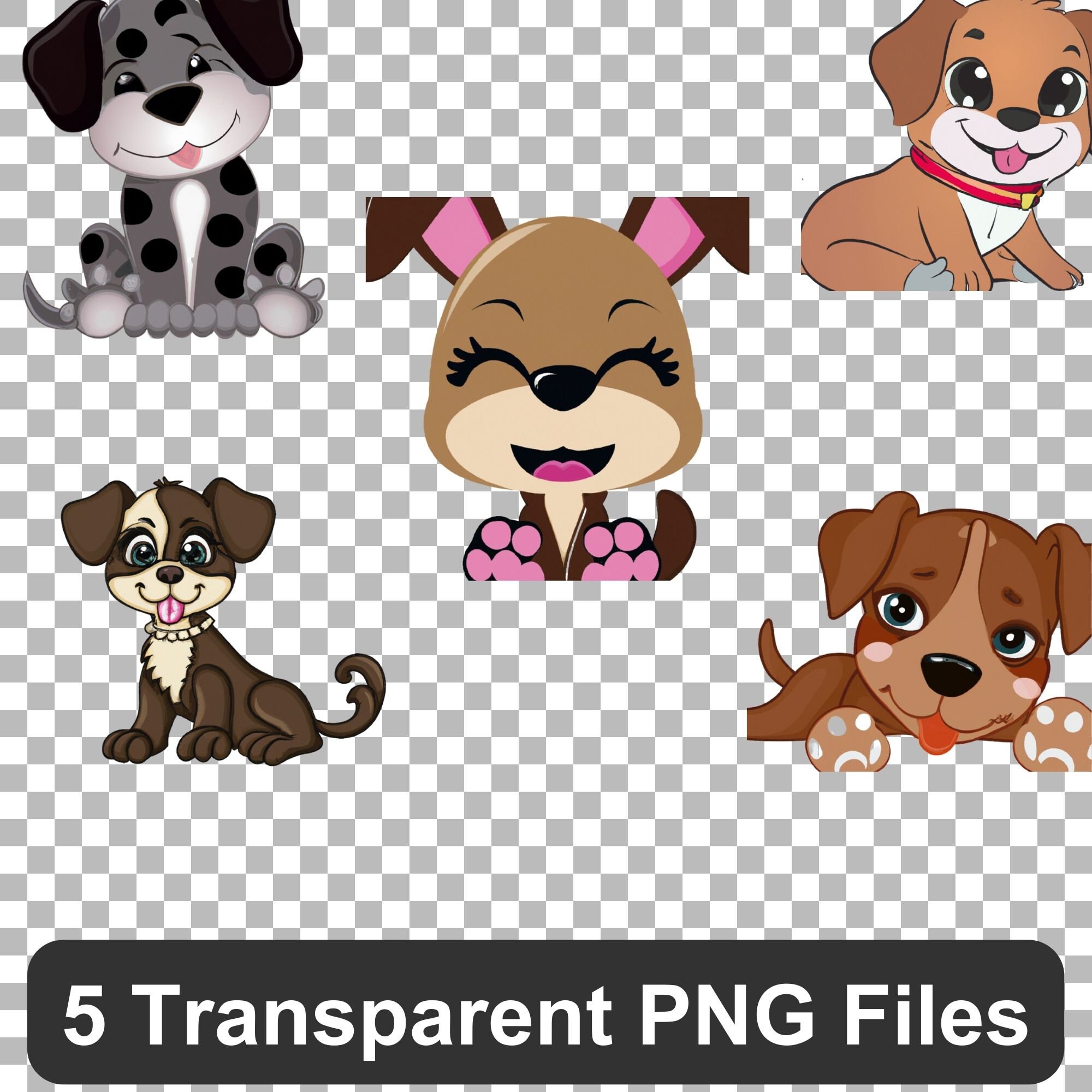 Puppy Clipart | Cute Animals PNG | Nursery Wall Art | Animals Clip Art ...