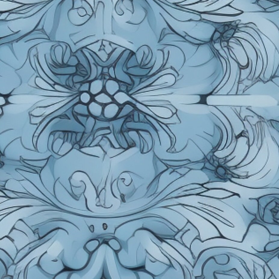 6 Seamless Digital Paper Blue Seamless Patterns Baby Blue Scrapbook ...