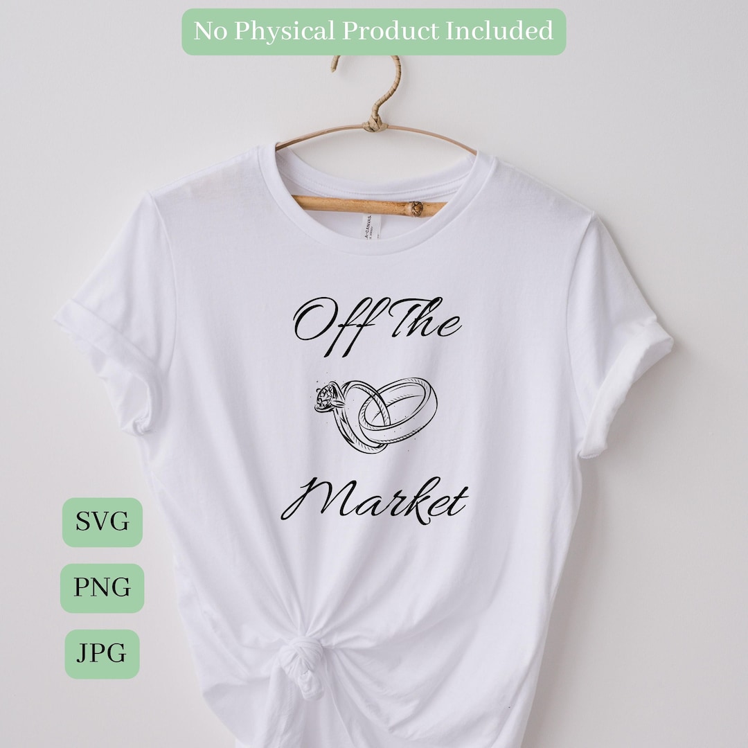 Off the Market SVG PNG Clipart Bride Cut File Cricut Png File Clipart ...