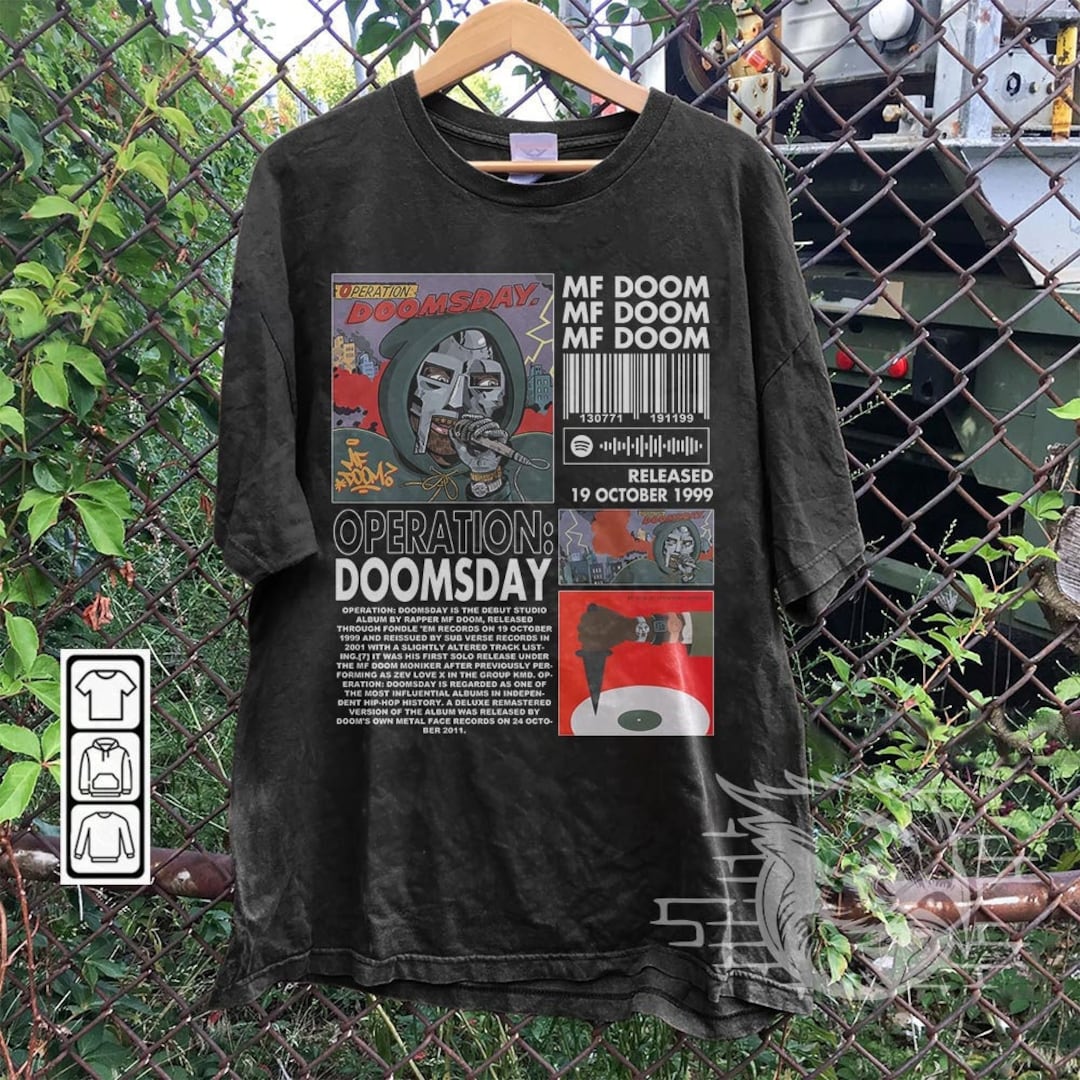 MF Doom Rap Shirt Operation Doomsday Album 90s Y2K Merch - Etsy