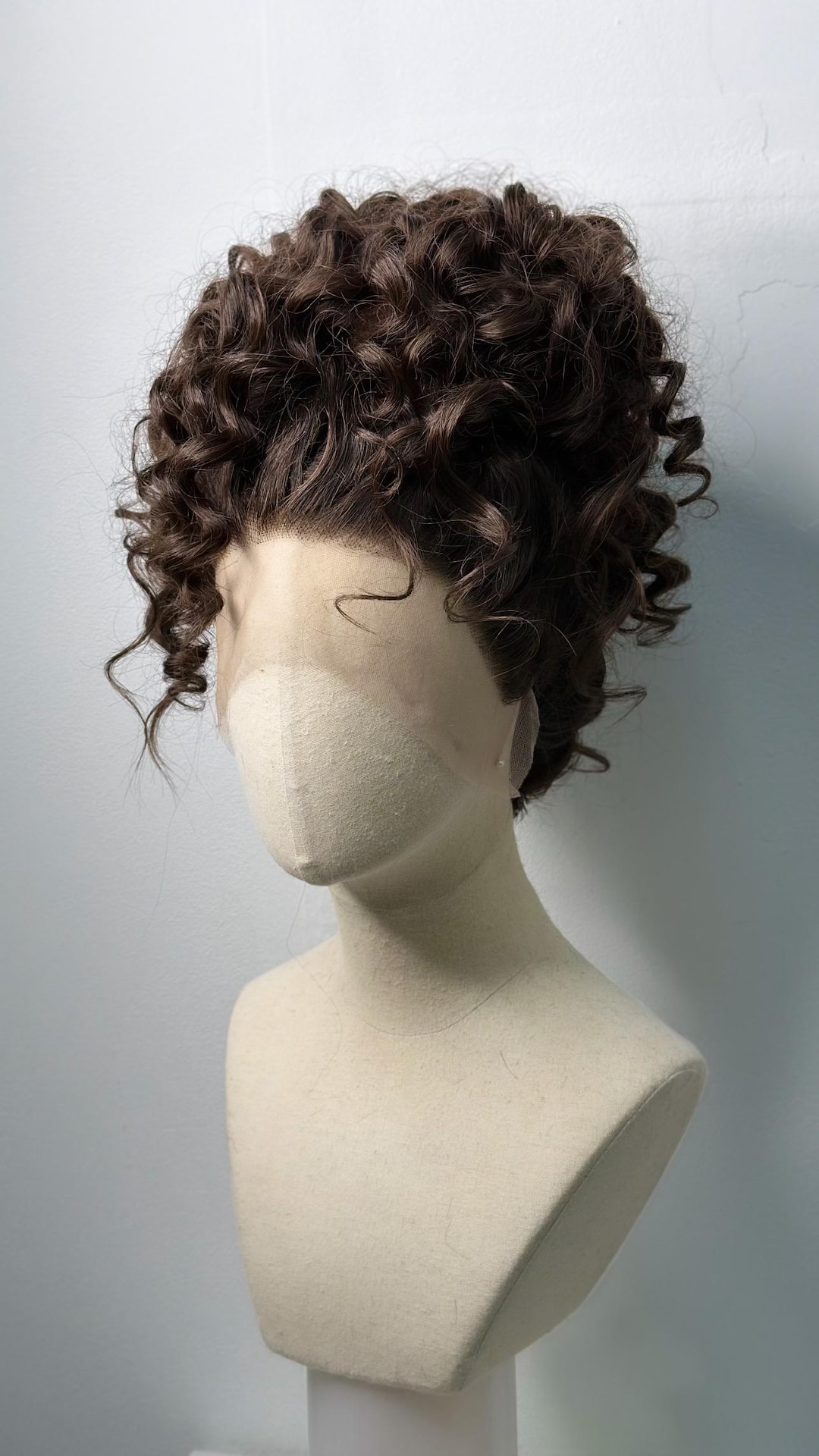 Classy Messy Updo Dark Brown - Etsy