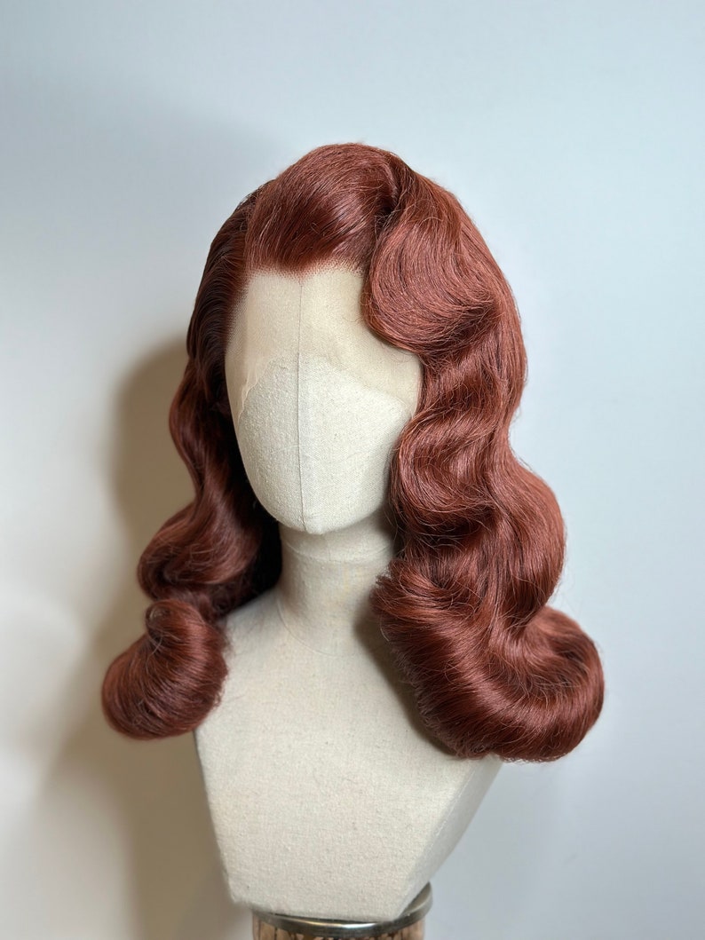 Classy 40s History Wig Ginger - Etsy