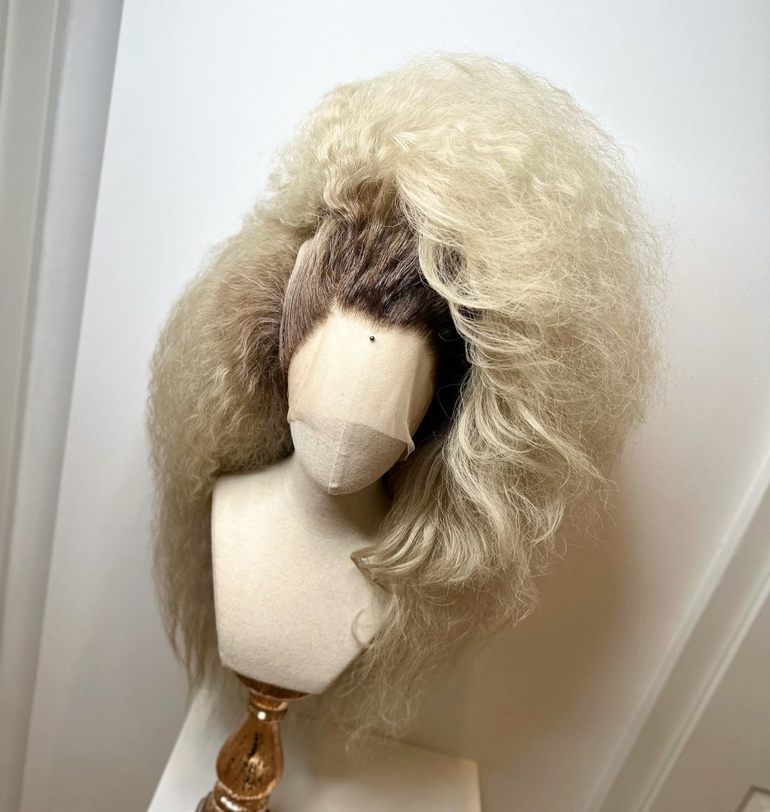 Big 80s Wig Blond - Etsy