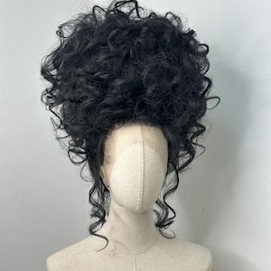 Classy Messy Updo Black - Etsy