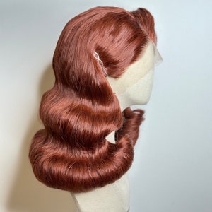Classy 40s History Wig Ginger - Etsy