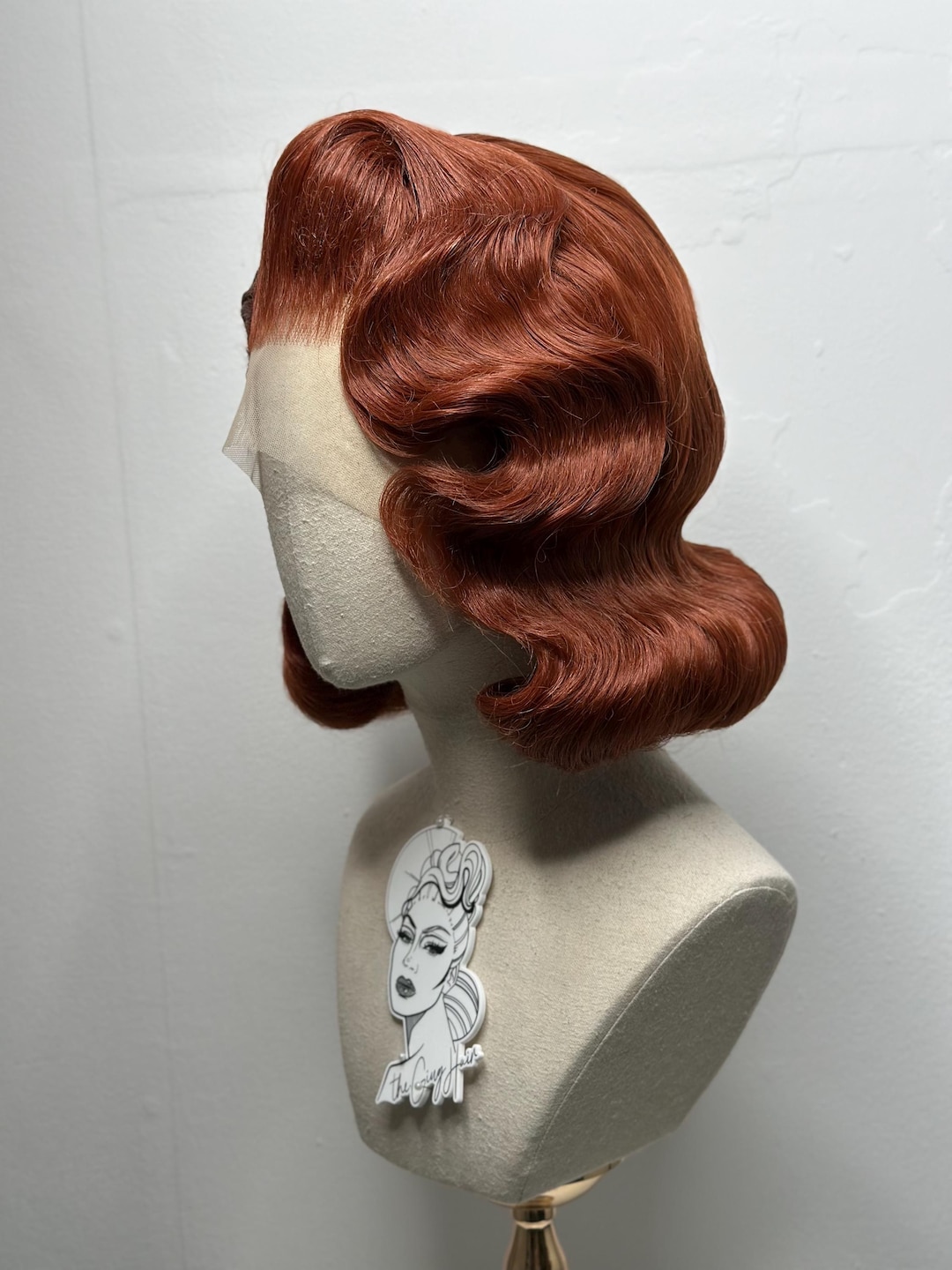 Classy 40s History Wig Dark Copper - Etsy