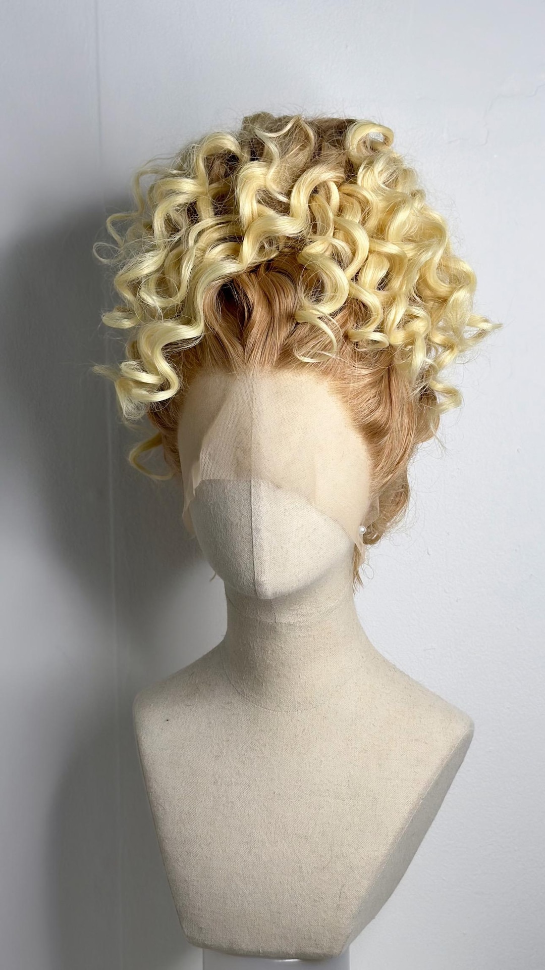 Classy Messy Updo Dark Blonde Ombre - Etsy