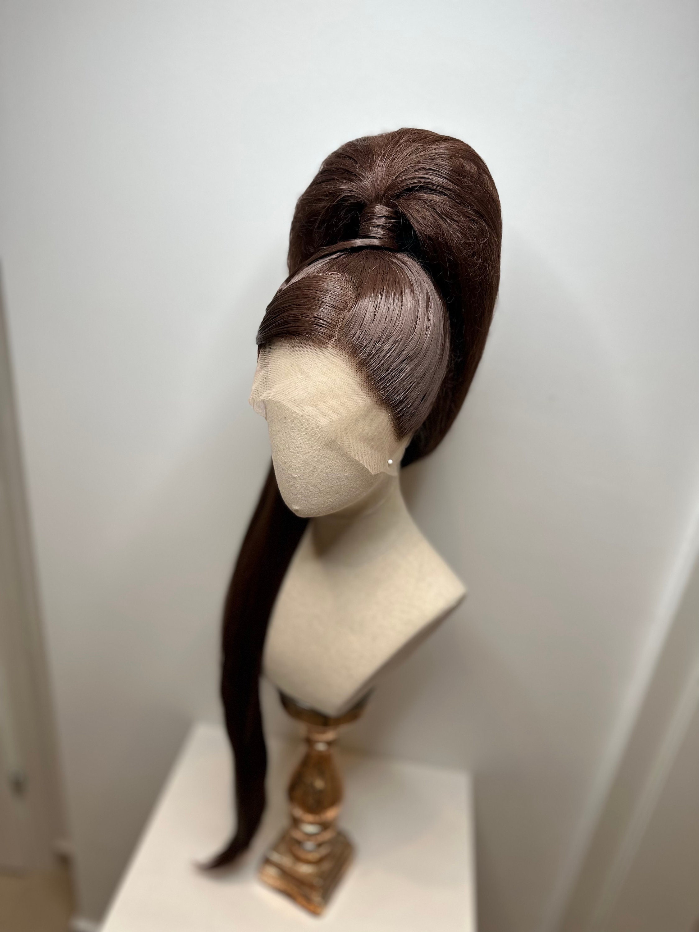 Classy Sleek Half up Ponytail Wig - Etsy