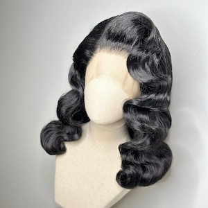 Classy 40s History Wig Black - Etsy