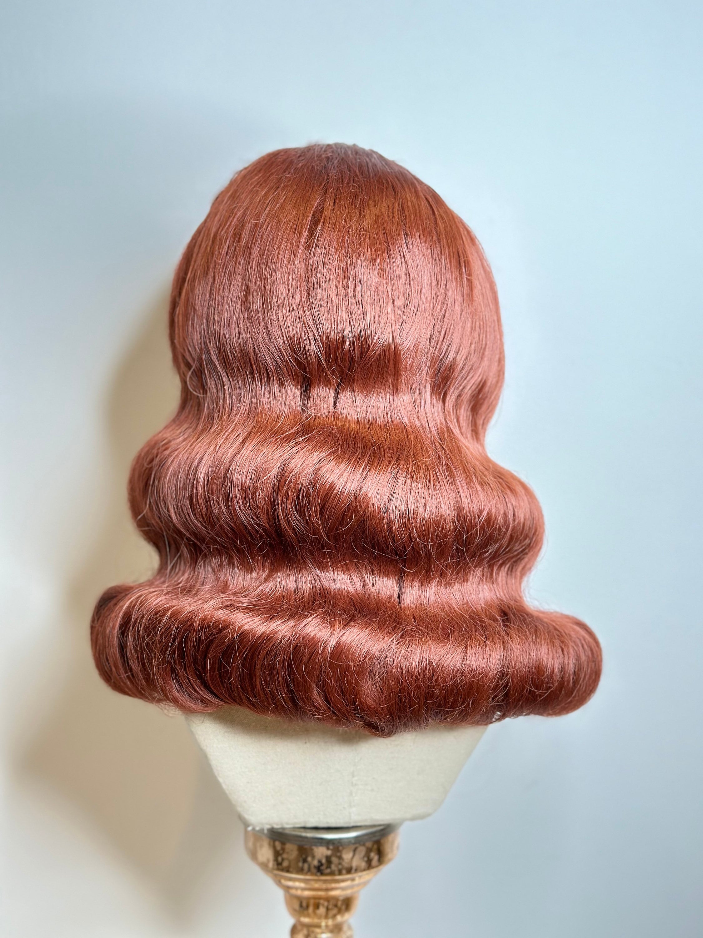 Classy 40s History Wig Ginger - Etsy UK