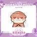 Cute ANIMATED Twitch Emote, Luna Pink Moth Emote, UWU Blush Emote, Chibi Kawaii Moth, Discord ...