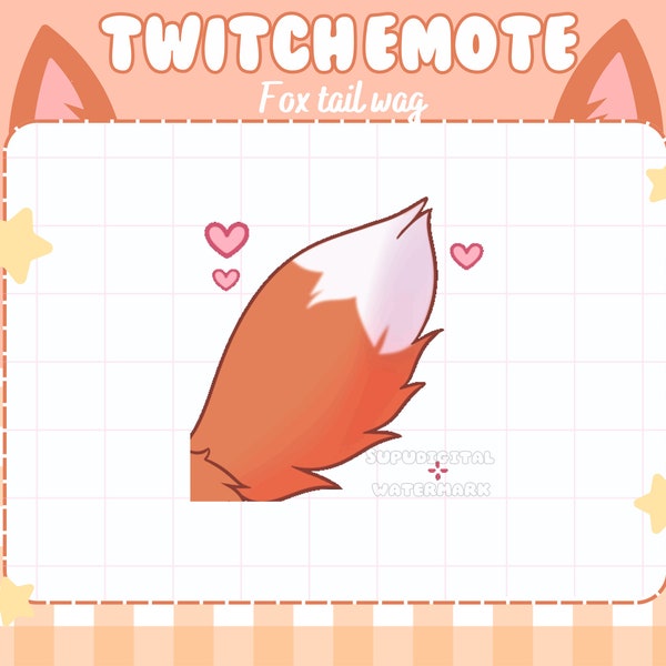 Fox Wagging Tail - Etsy