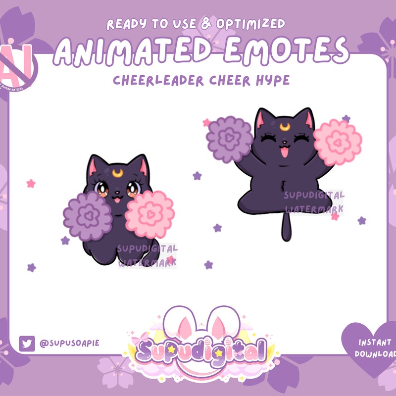 Emotes Discord Sailor Moon - Etsy