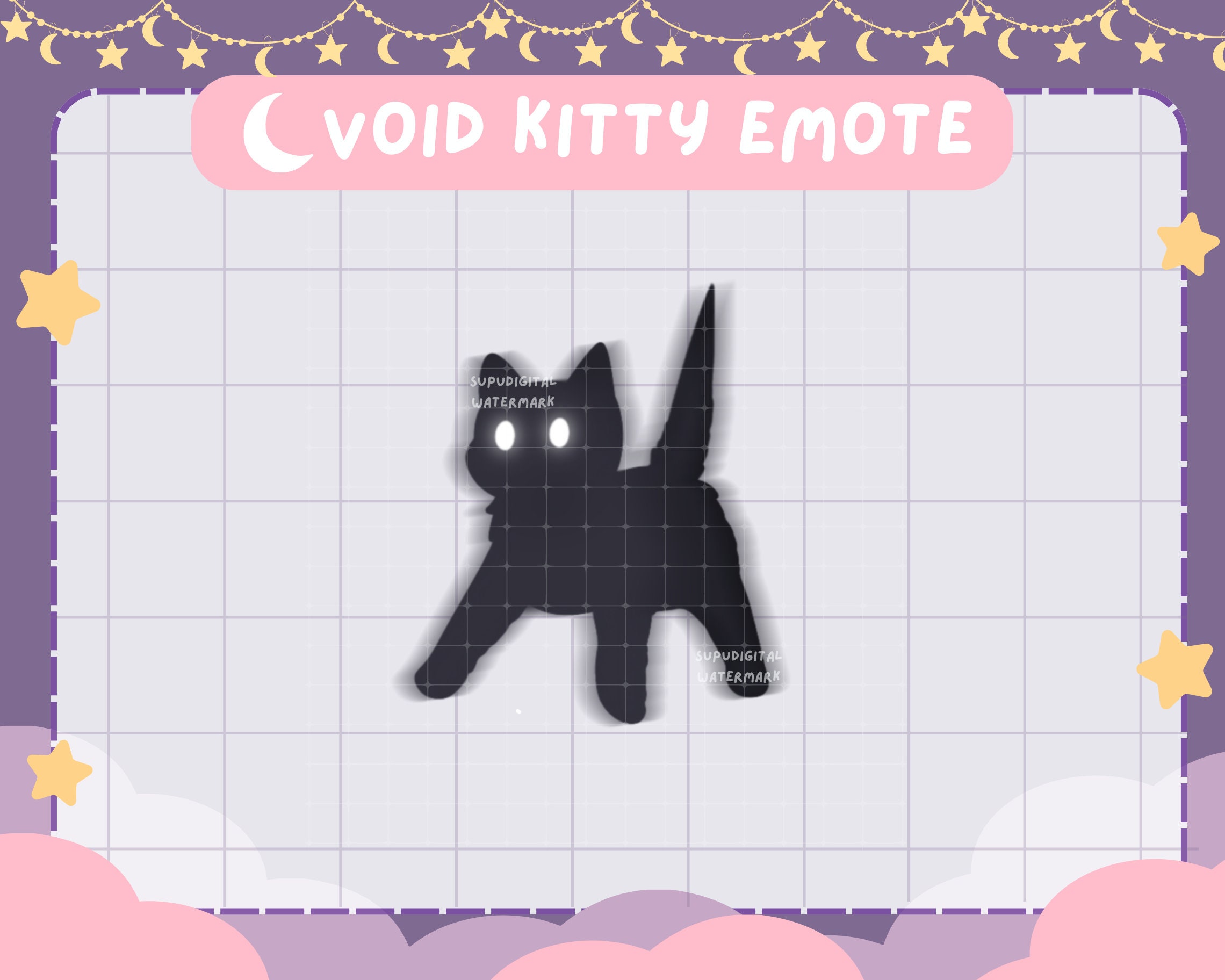 Void Black Cat Meme With ANIMATED Version | Twitch Discord Streamer ...