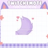ANIMATED Uwu Emote Cute Blush Hearts Twitch Discord Youtube Streamer ...