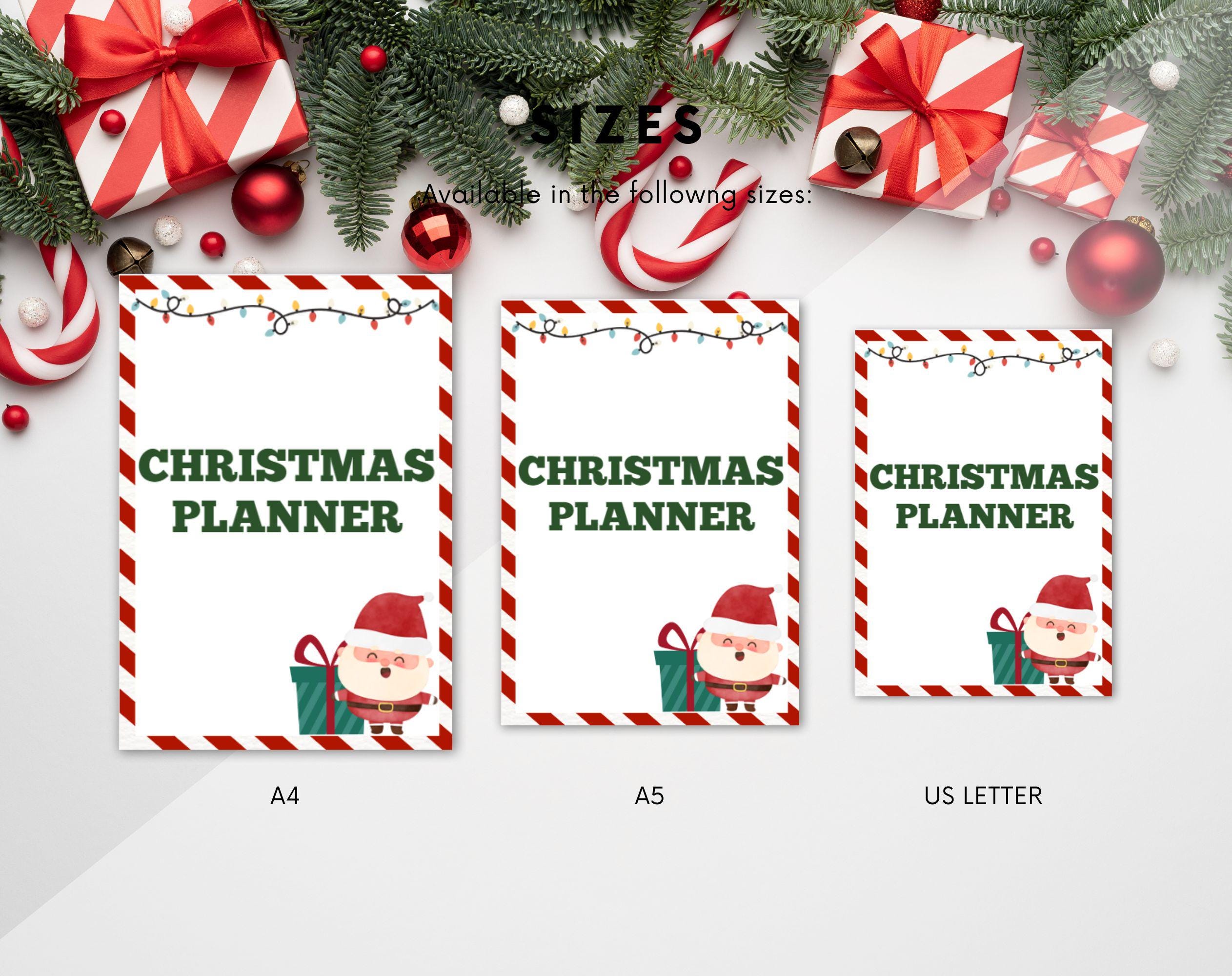 The Ultimate Christmas Printable Holiday Planner - Menu Planner ...