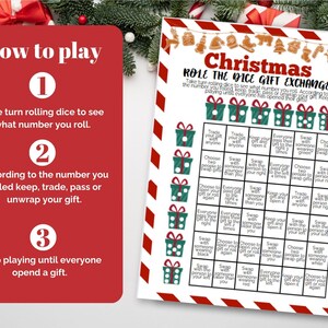 Fun Printable Family Christmas Game for Kids and Adults - Roll the Dice ...