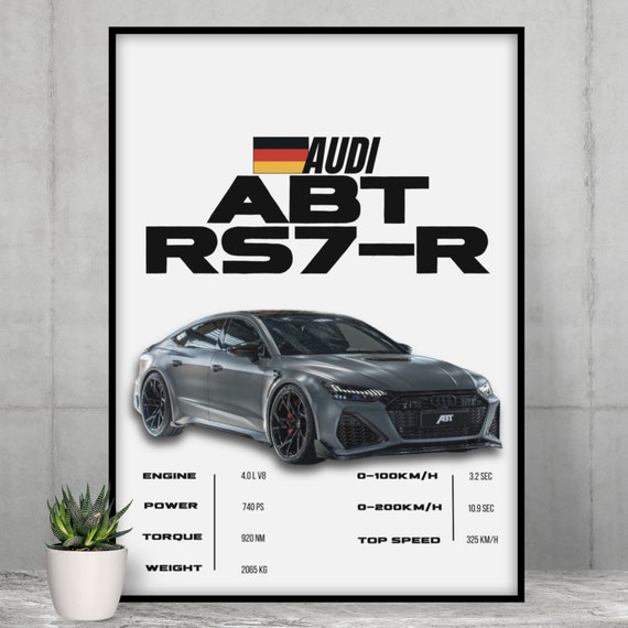 Audi Car Advertising Posters