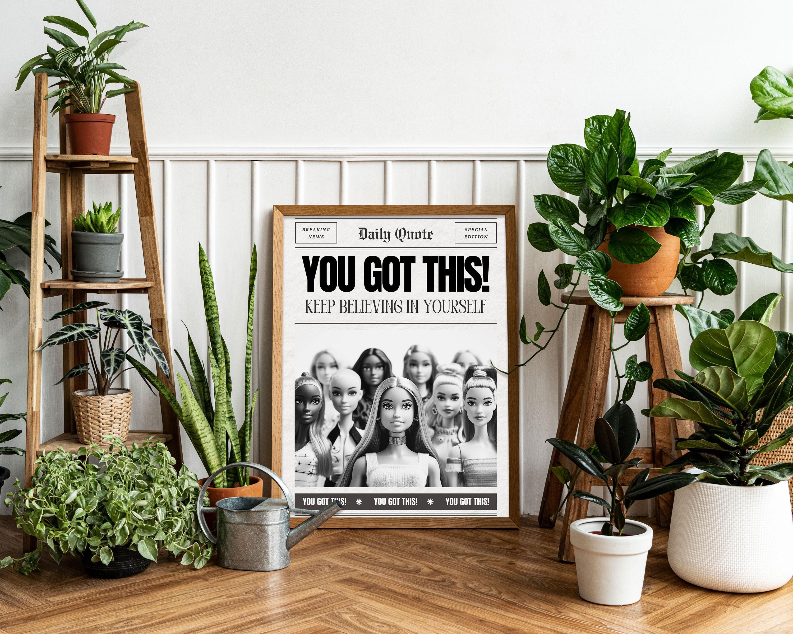 Barbie Print Wall Art, Wallart Prints, Barbie Printable, Barbie Poster ...