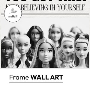 Barbie Print Wall Art, Wallart Prints, Barbie Printable, Barbie Poster ...
