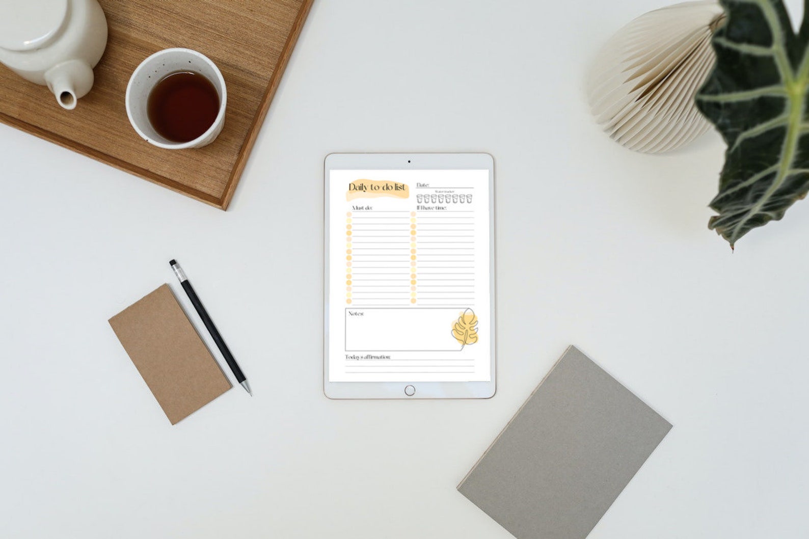 To Do List Printable PINK Checklist Simple Task Digital Download To-do ...