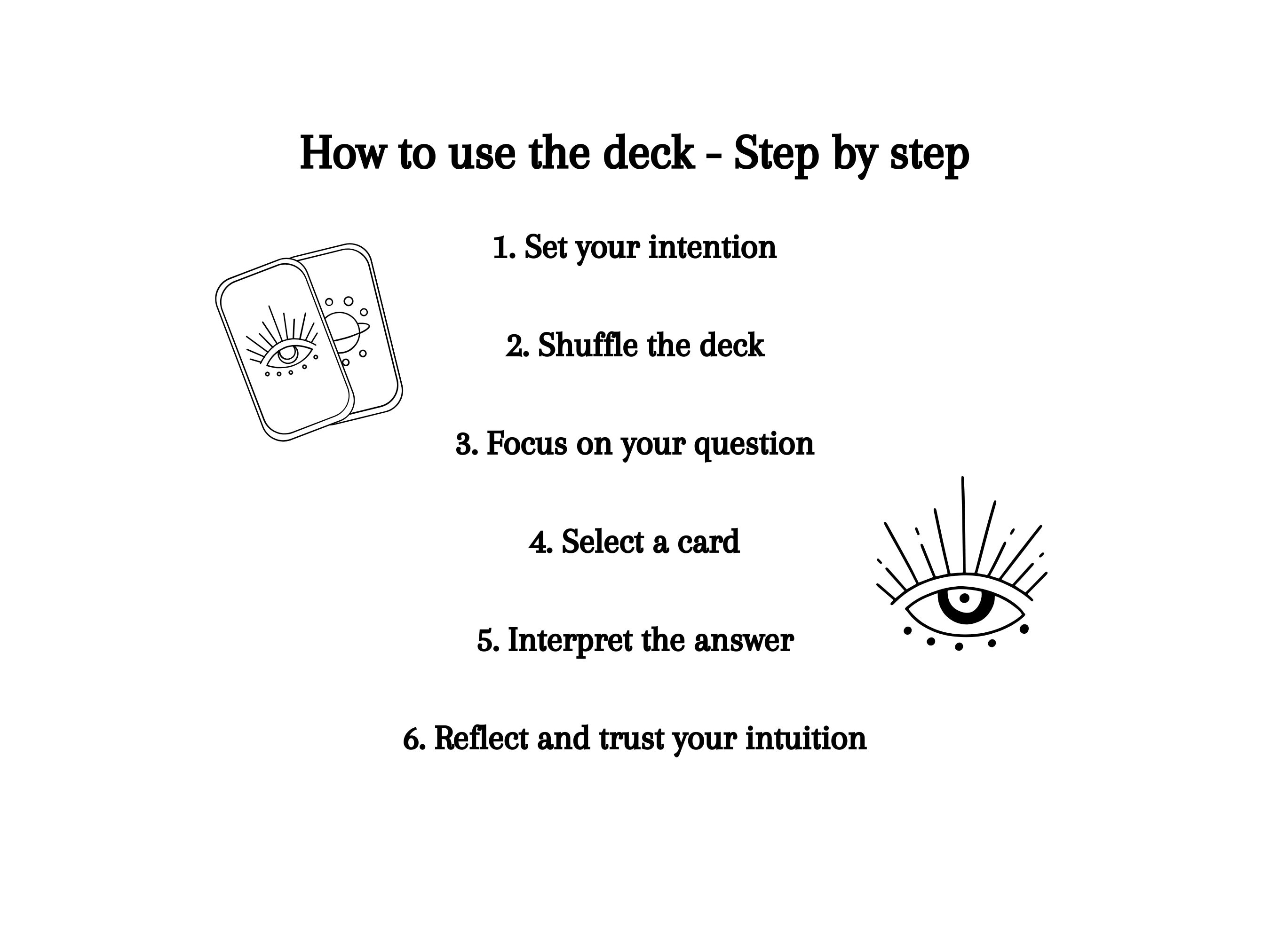 YES or NO Cards Tarot Cards Clarification Card Witch Game Spiritual ...