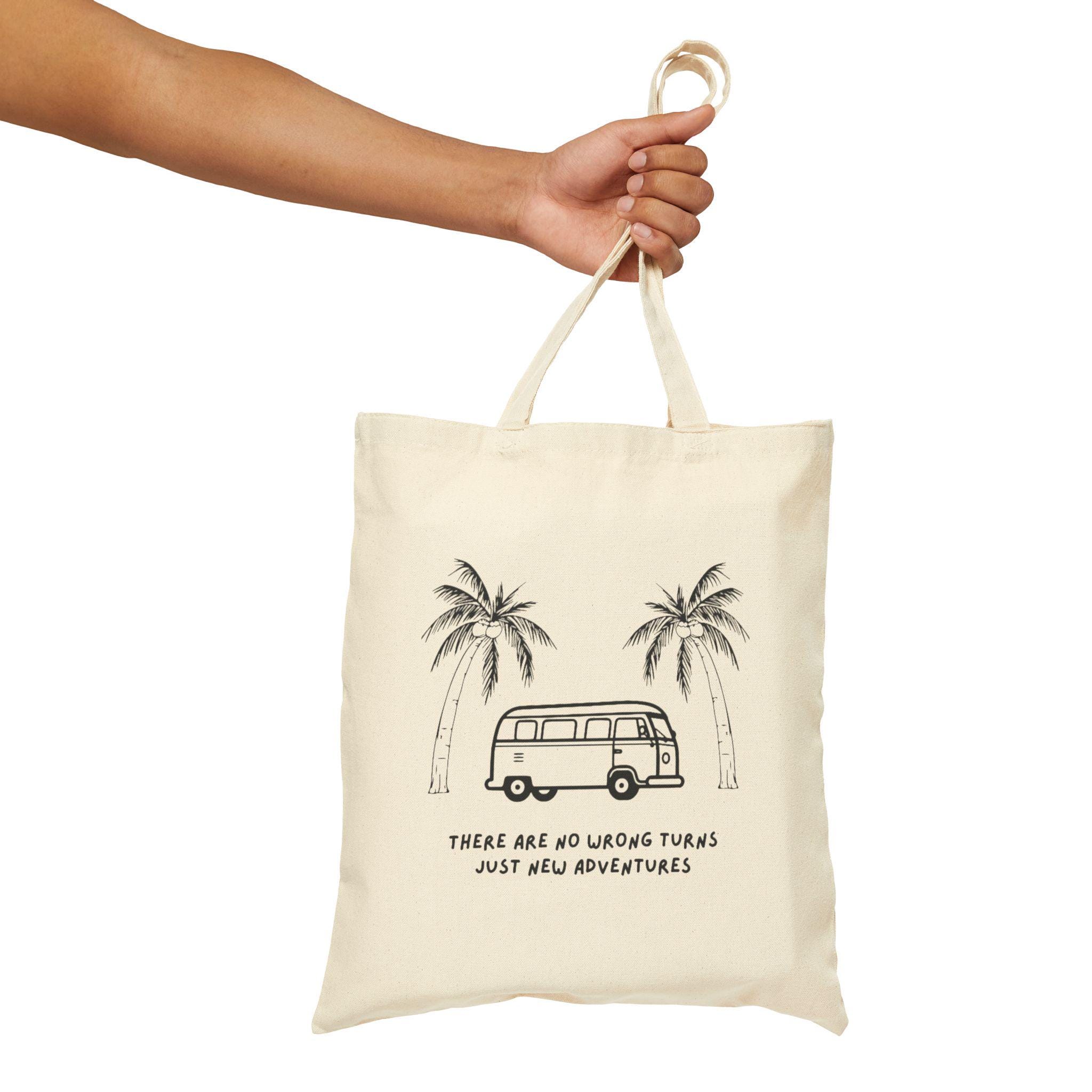 Campervan Tote Bag Vanlife Beach Bag Camper Shopping Bag Cotton Bag ...