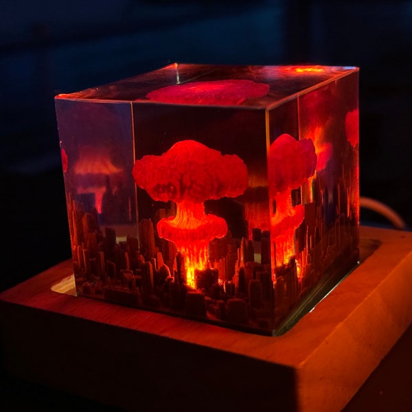 Atomic Bomb Lamp - Etsy