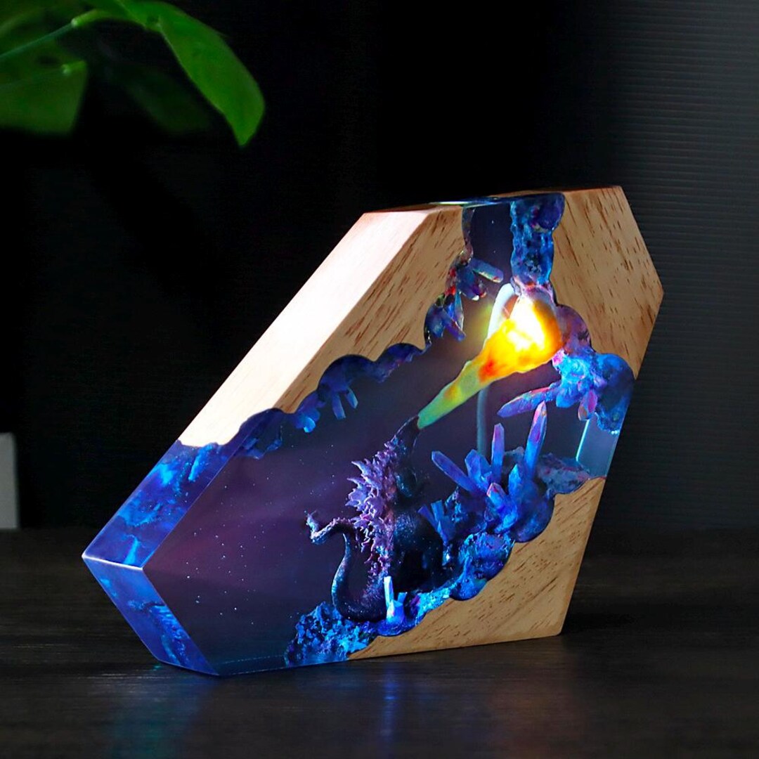 Handmade Diorama Monster Lamp, the New Em.pire, Land Inside the Earth ...