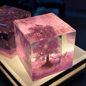 Resin Lamp - Etsy