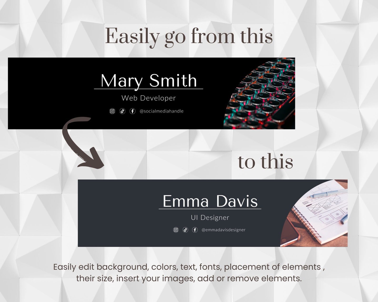 Linkedin Banner, Linkedin Background, Black Linkedin Header, Personal ...