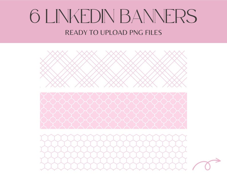 Linkedin Banner, Pink Linkedin Background, Linkedin Header, Personal ...