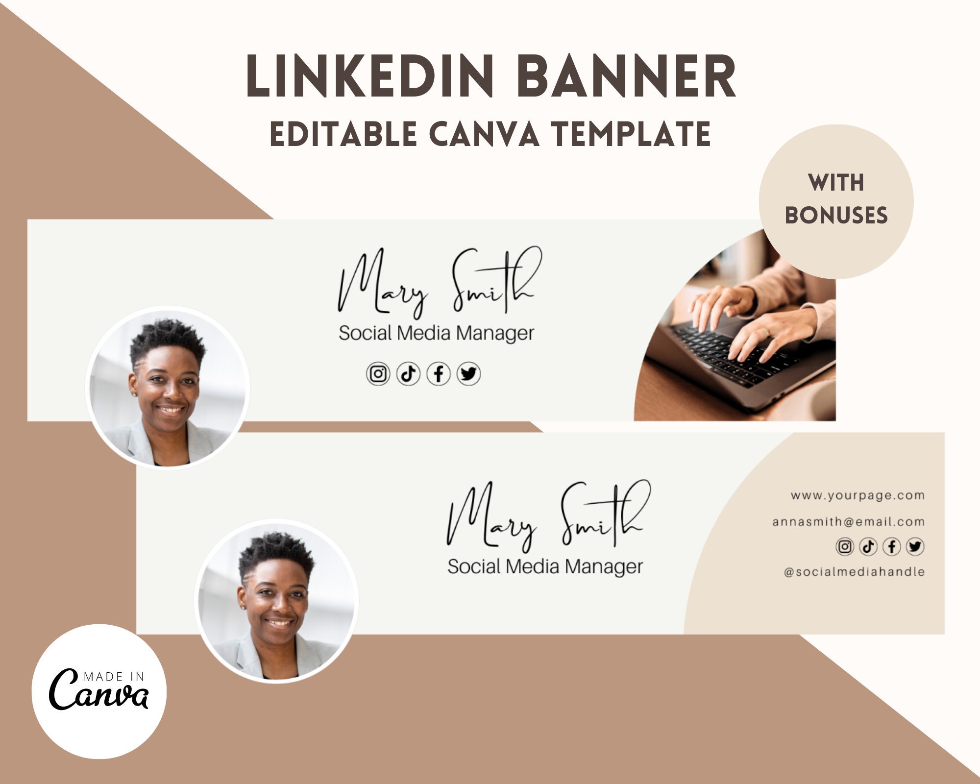 Linkedin Banner Canva, Personal Branding, Linkedin Cover, Linkedin ...