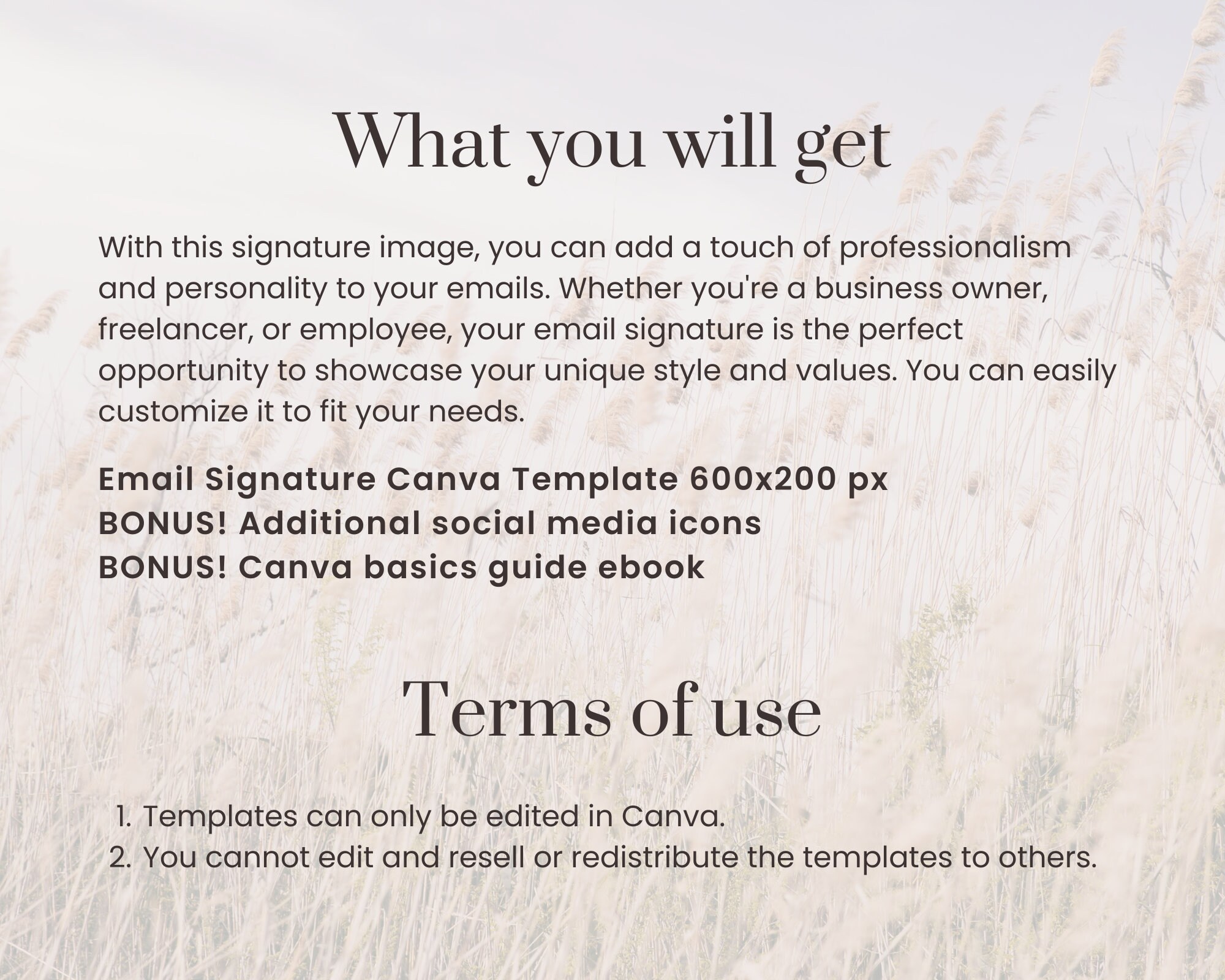Retro Email Signature Canva Template, Editable Signature Template ...