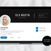 Linkedin Banner, Black Linkedin Background, Linkedin Header, Personal ...