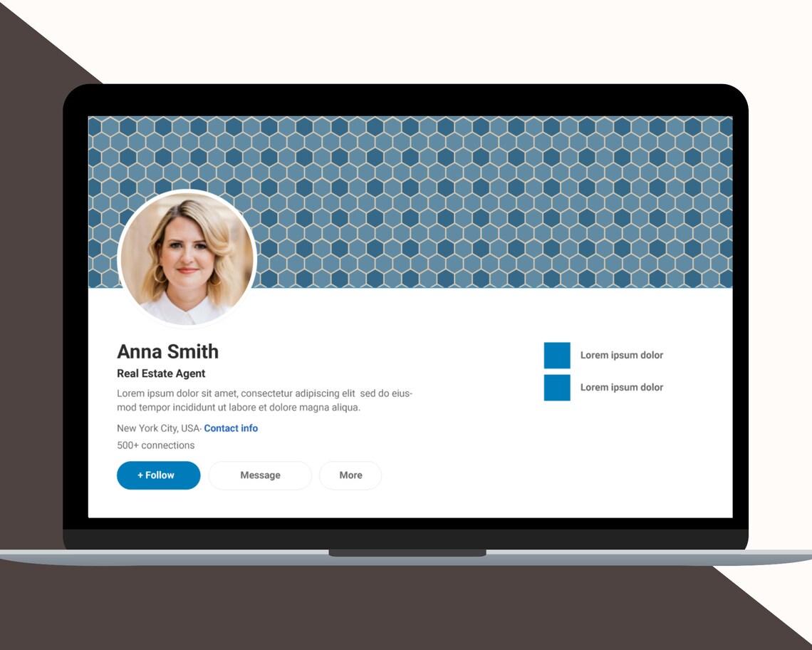 Linkedin Banner, Modern Linkedin Background, Linkedin Header, Personal ...